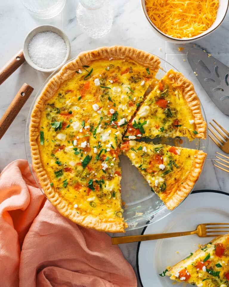 Classic Quiche Recipe – A Couple Cooks