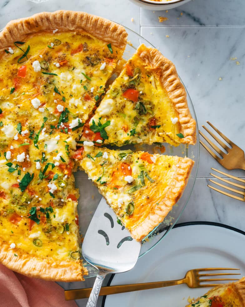 Breakfast Quiche – A Couple Cooks