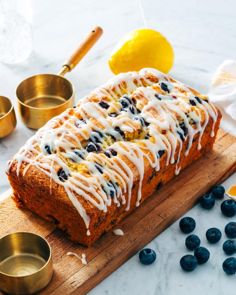 Lemon Blueberry Bread – A Couple Cooks