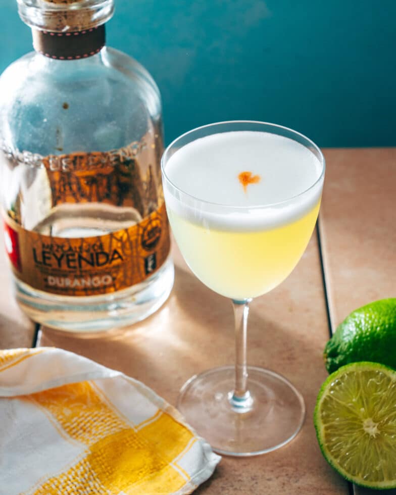 Mezcal Sour – A Couple Cooks