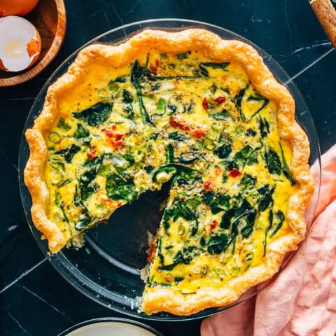 Easy Quiche Recipe – A Couple Cooks