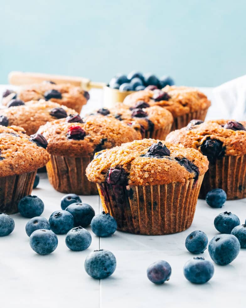 Banana Blueberry Muffins – A Couple Cooks
