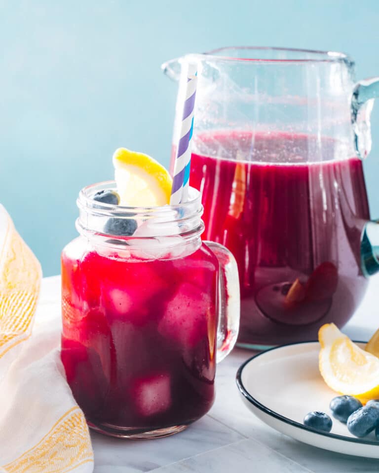 Blueberry Lemonade – A Couple Cooks