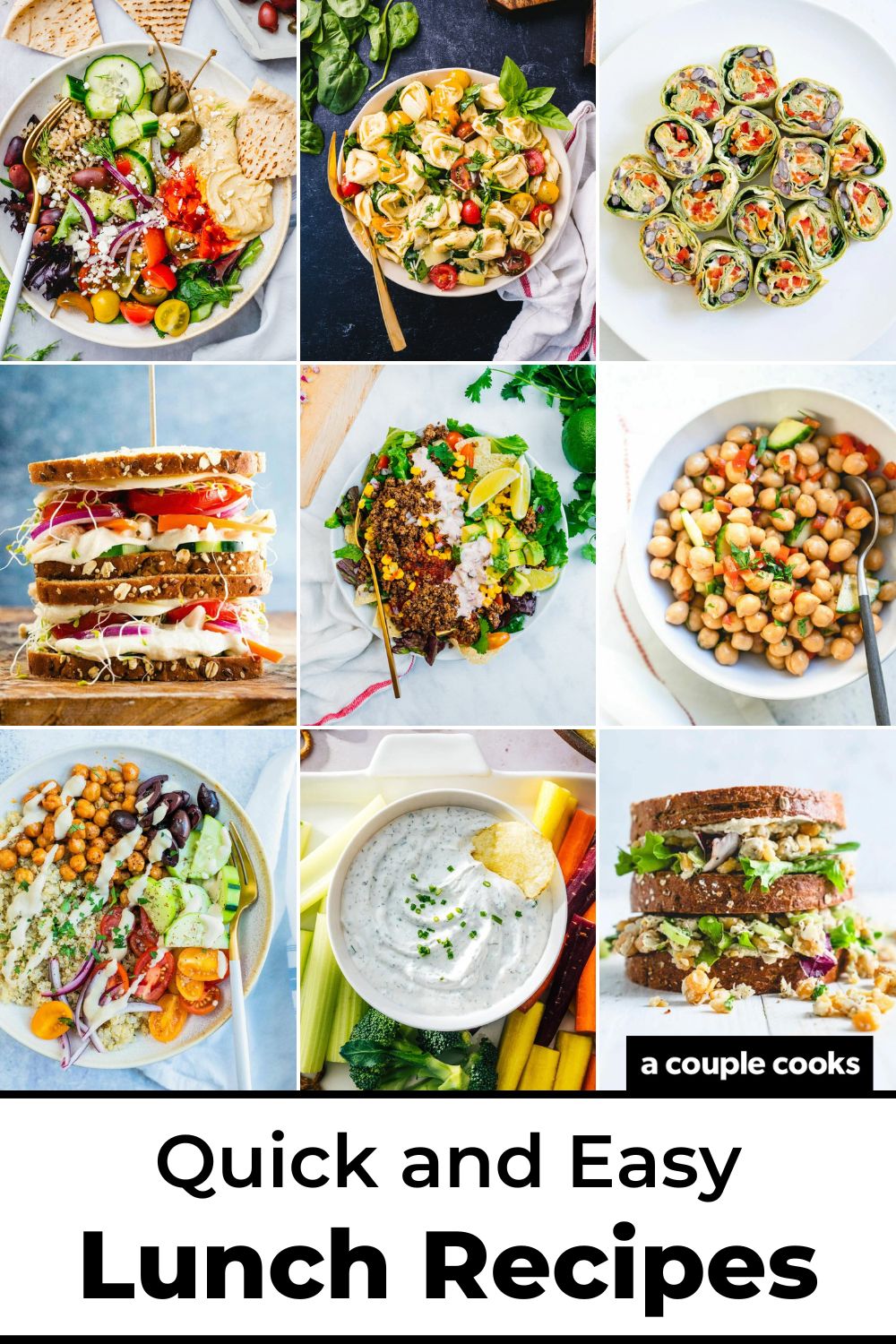 45 Easy Lunch Ideas – A Couple Cooks