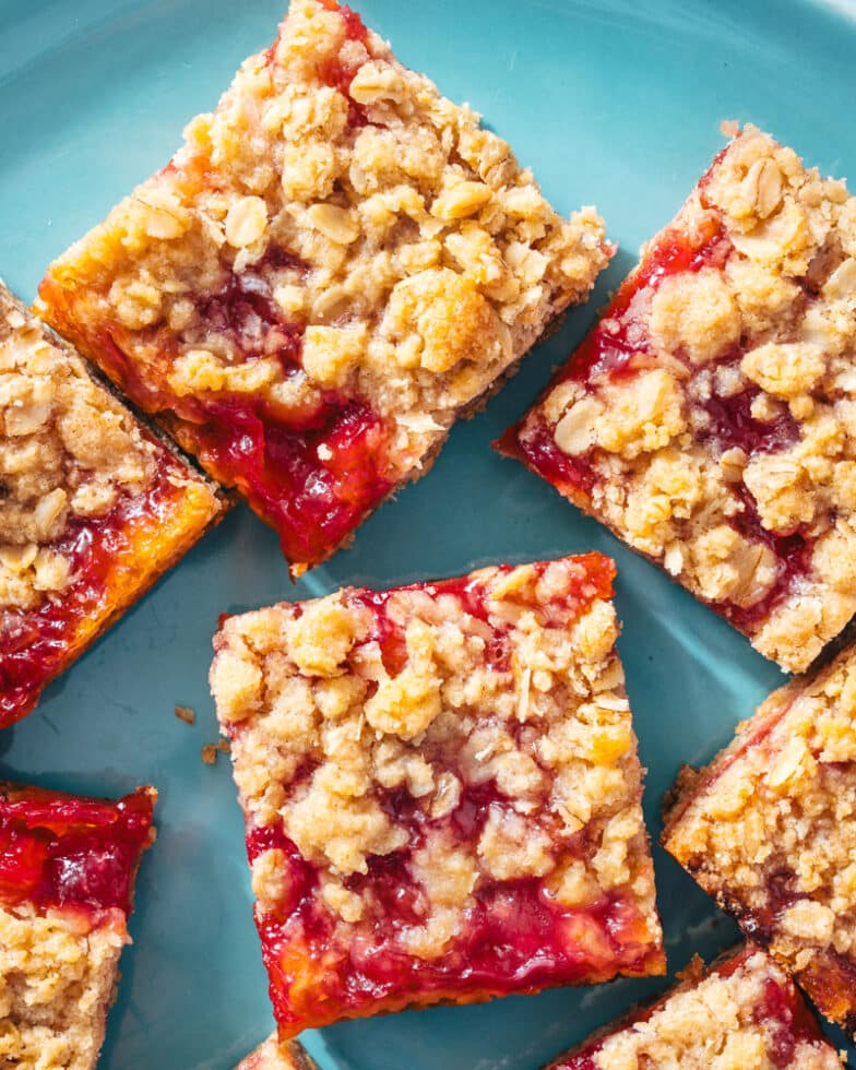 Rhubarb Bars – A Couple Cooks