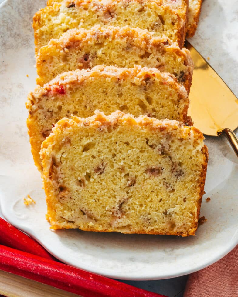 Rhubarb Bread – A Couple Cooks