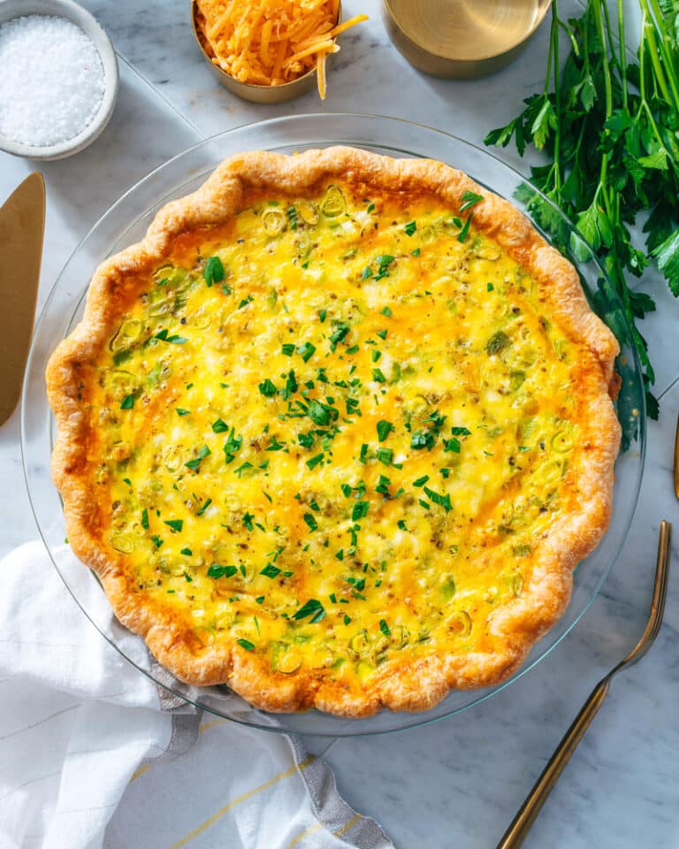 Easy Quiche Recipe – A Couple Cooks