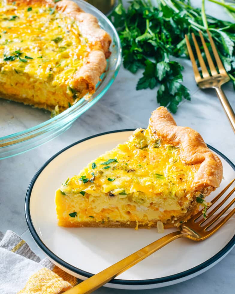 Easy Quiche Recipe – A Couple Cooks