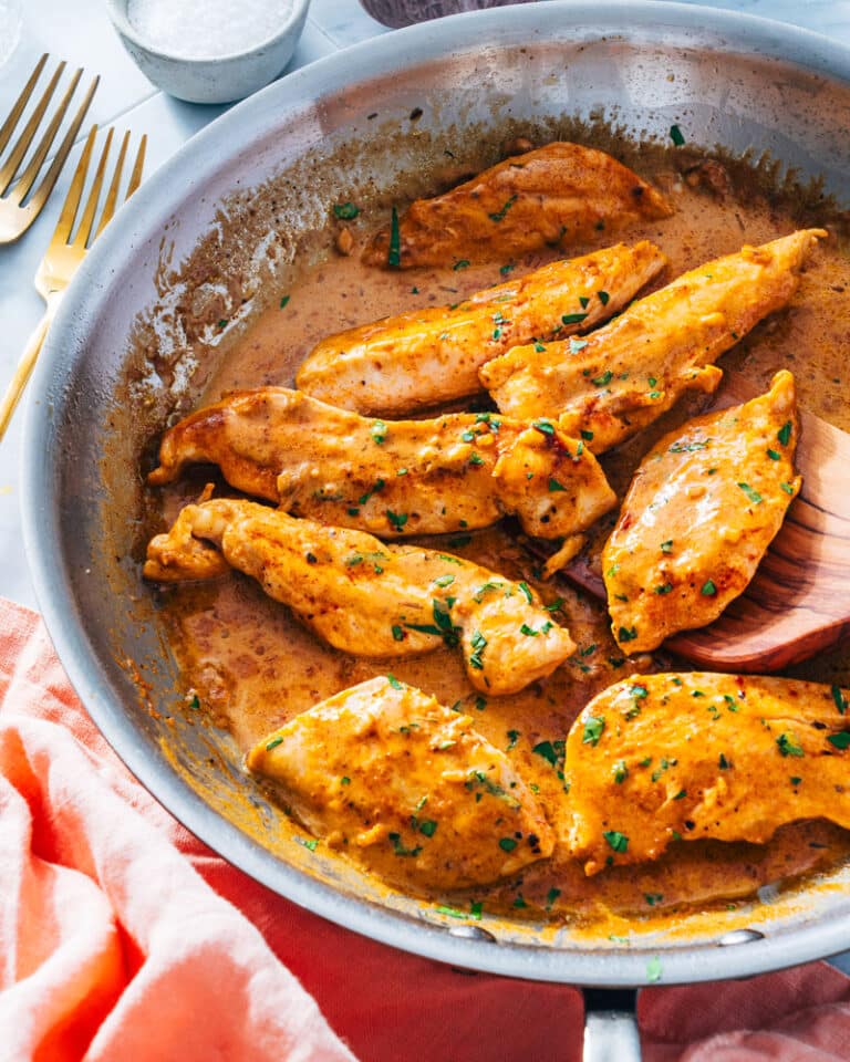 Creamy Garlic Chicken – A Couple Cooks