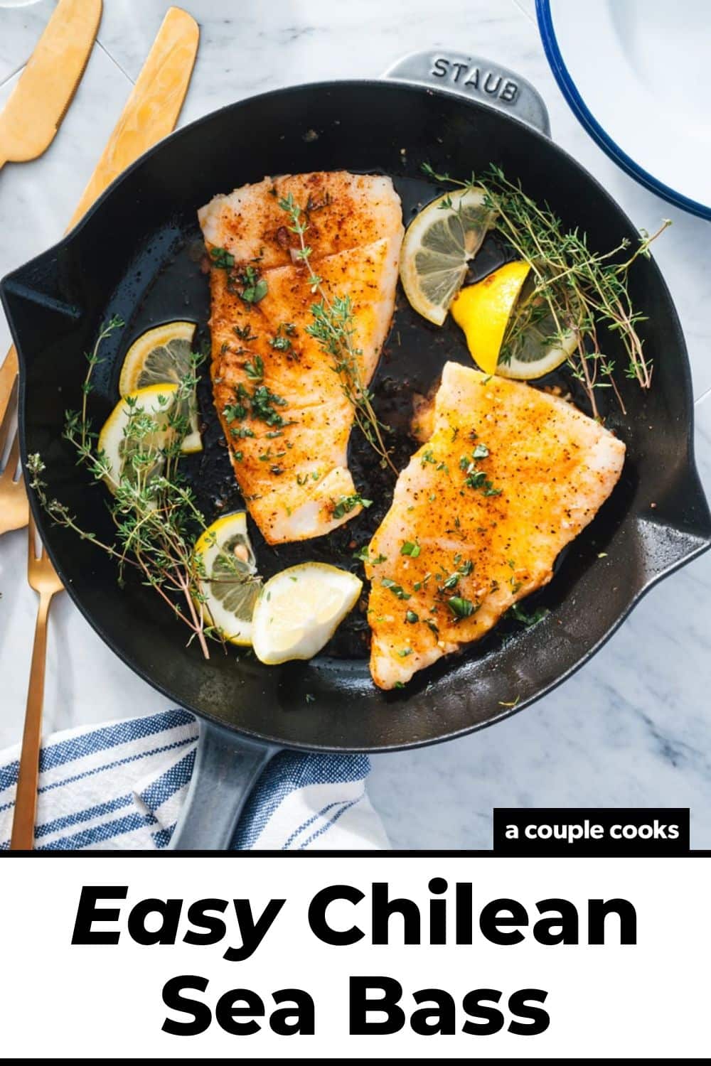 Chilean Sea Bass Recipe – A Couple Cooks