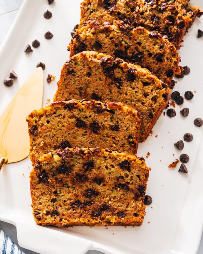 Chocolate Chip Zucchini Bread – A Couple Cooks