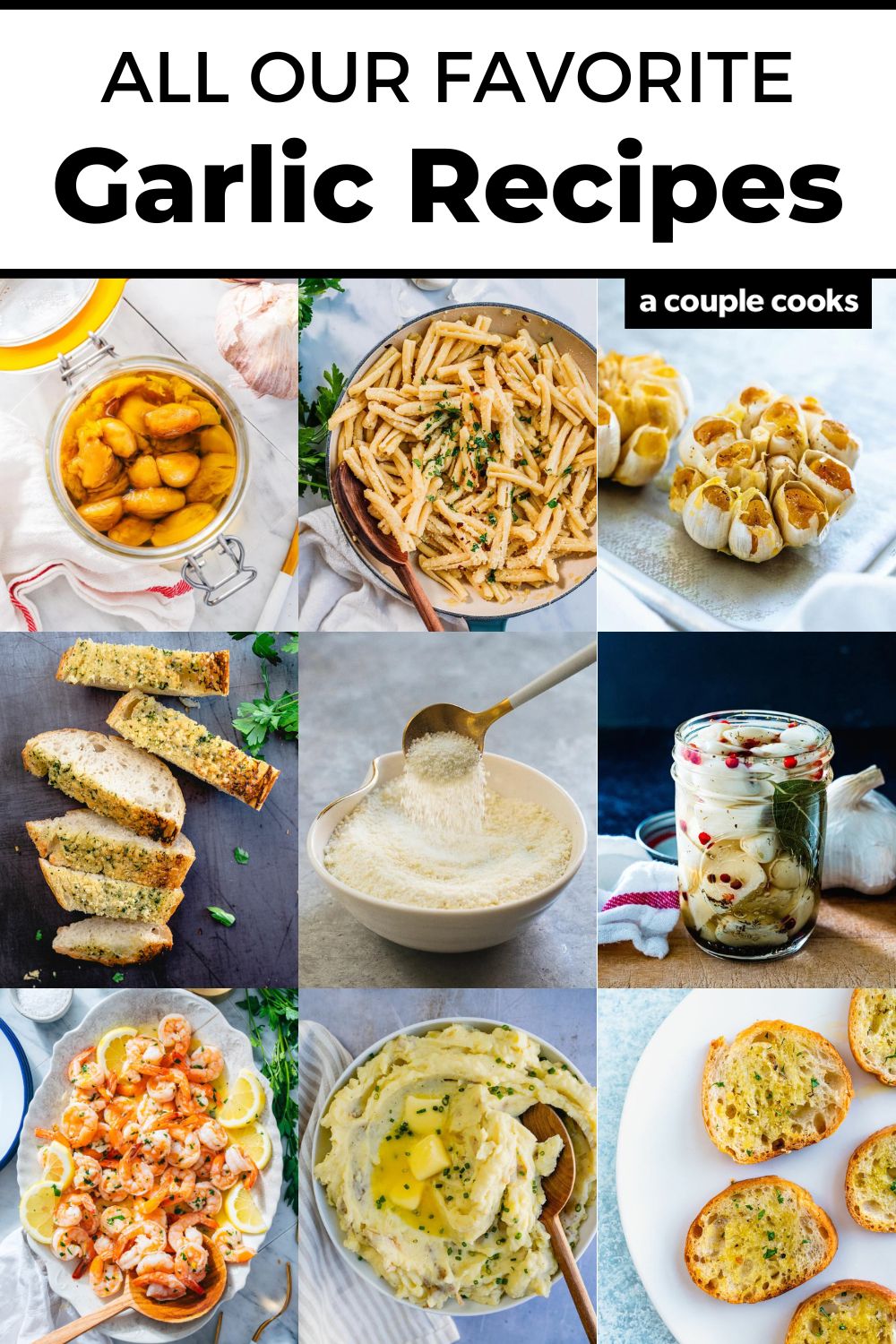 21 Best Garlic Recipes – A Couple Cooks