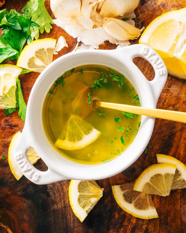 Lemon Garlic Butter Sauce – A Couple Cooks