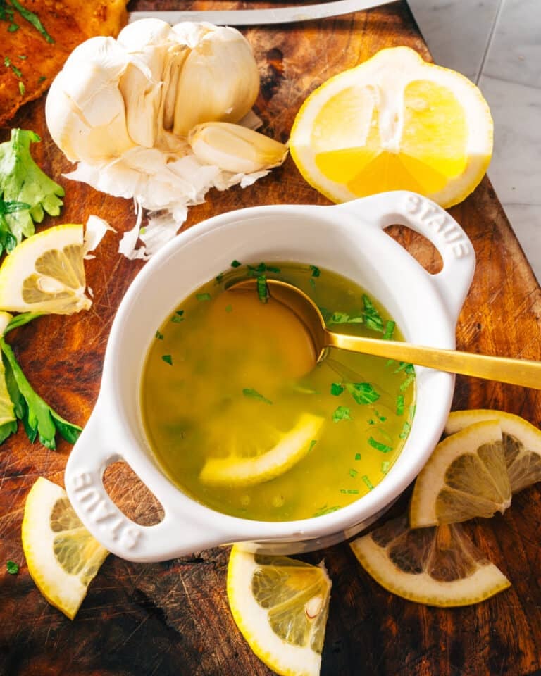 Lemon Garlic Butter Sauce – A Couple Cooks