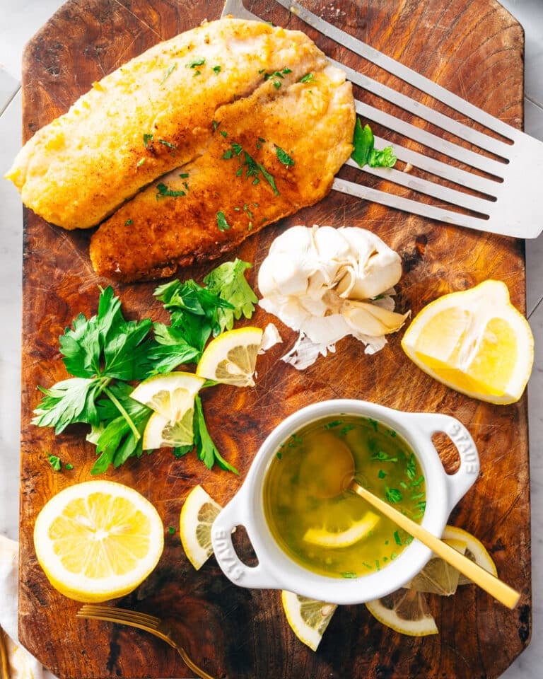 Lemon Garlic Butter Sauce – A Couple Cooks