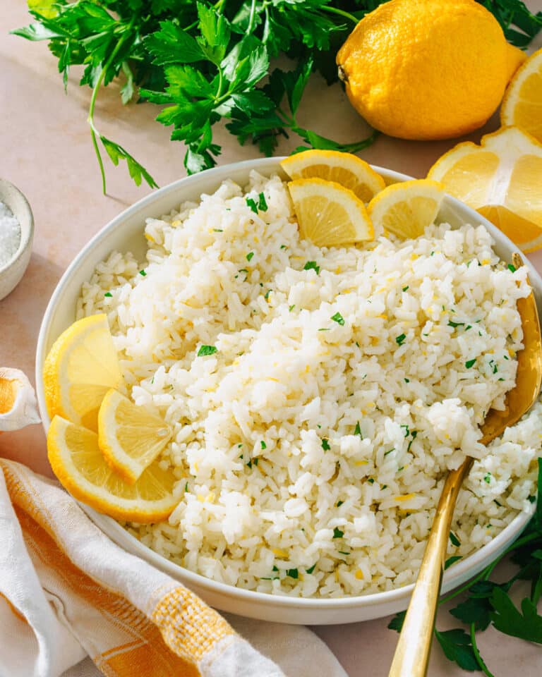 Lemon Rice – A Couple Cooks