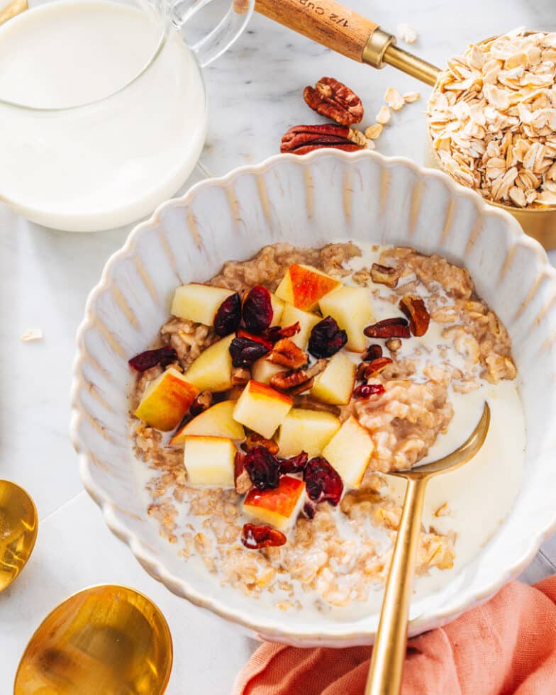 Microwave Oatmeal (2 Minutes!) – A Couple Cooks