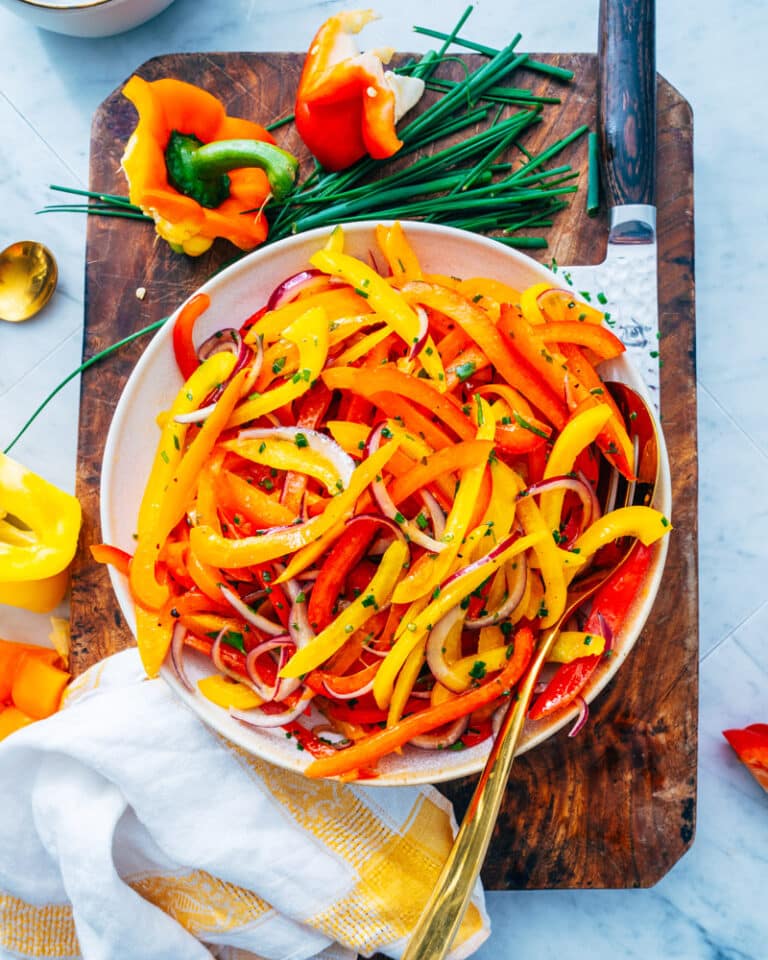 Bell Pepper Salad – A Couple Cooks
