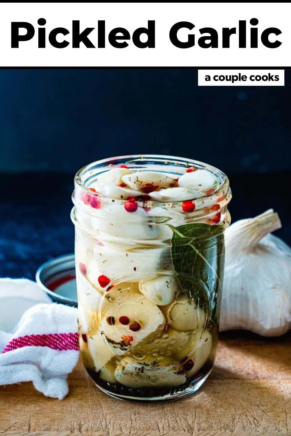 Quick Pickled Garlic – A Couple Cooks