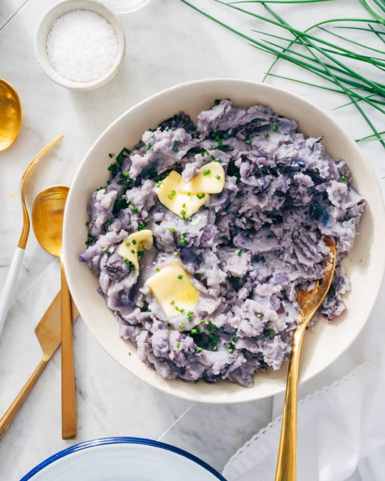 Purple Mashed Potatoes – A Couple Cooks