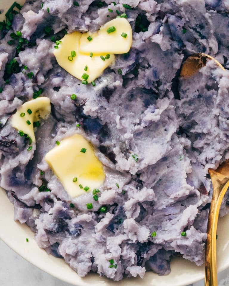 Purple Mashed Potatoes – A Couple Cooks
