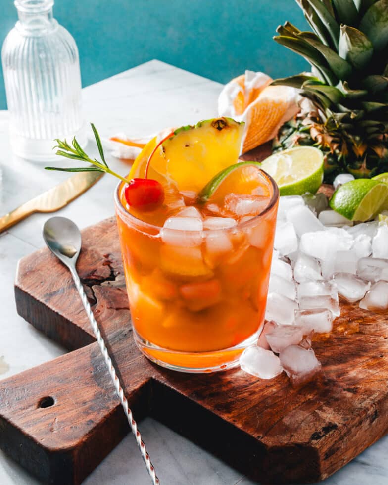 Rum Swizzle – A Couple Cooks