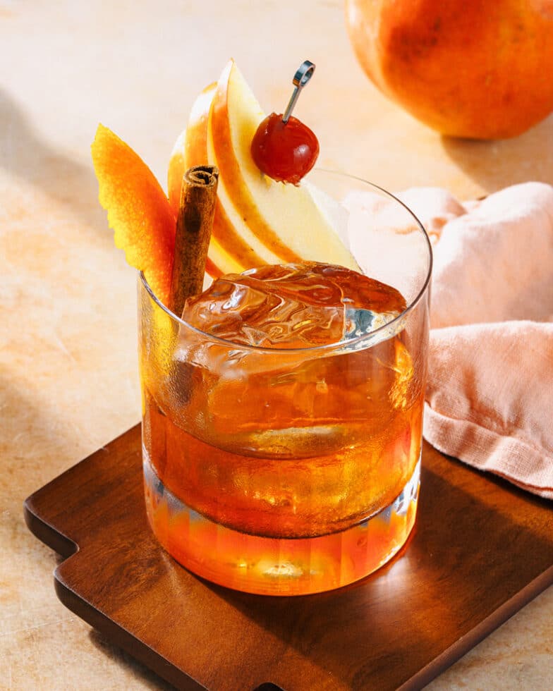 Apple Cider Old Fashioned – A Couple Cooks