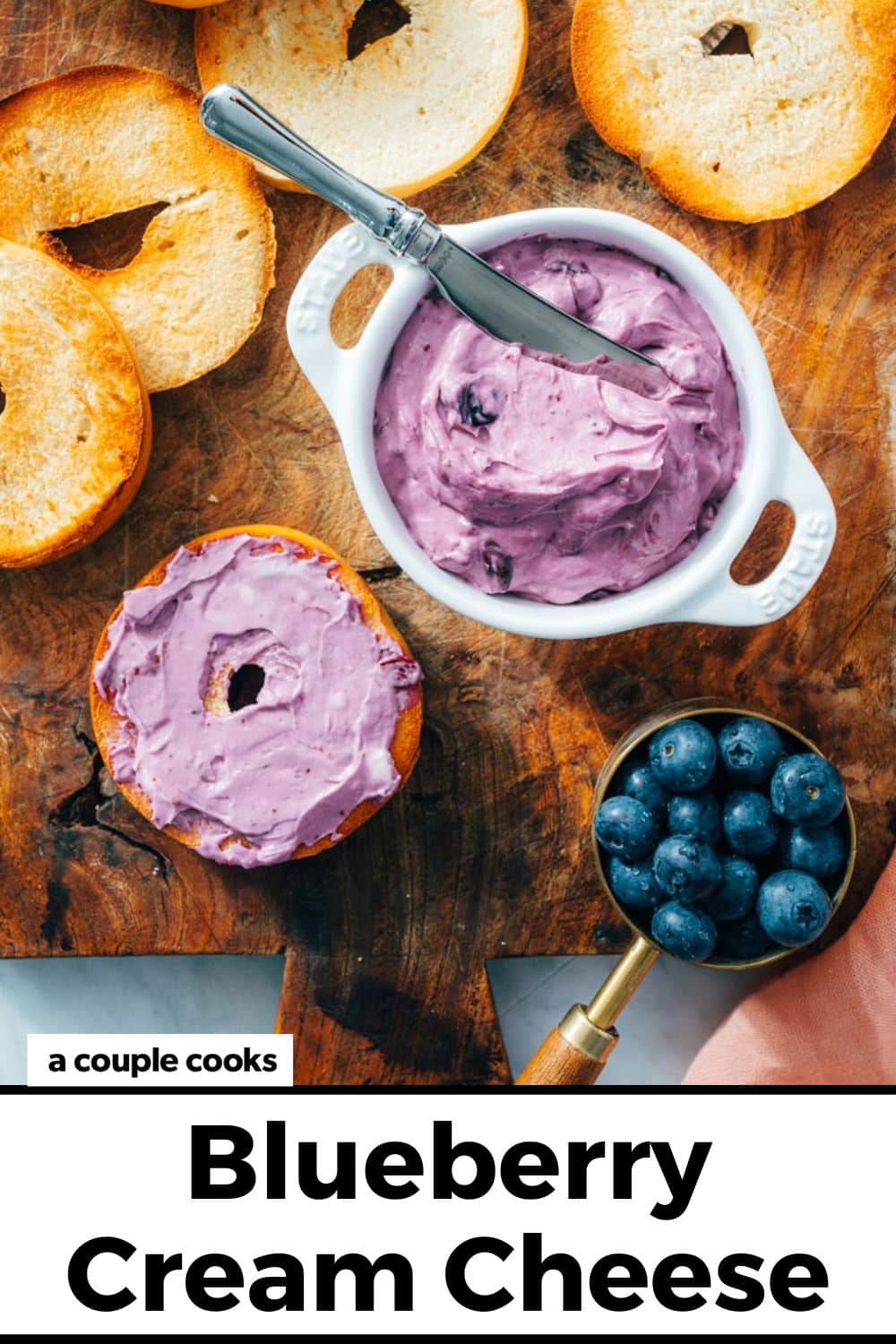 Blueberry Cream Cheese – A Couple Cooks