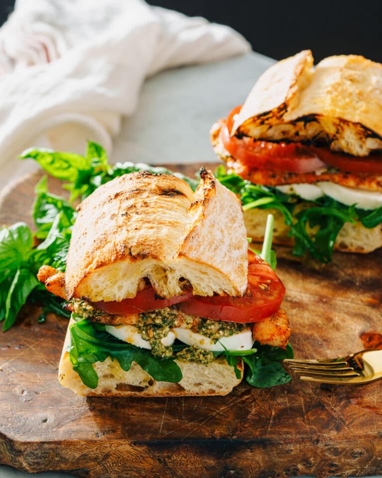 Chicken Pesto Sandwich – A Couple Cooks
