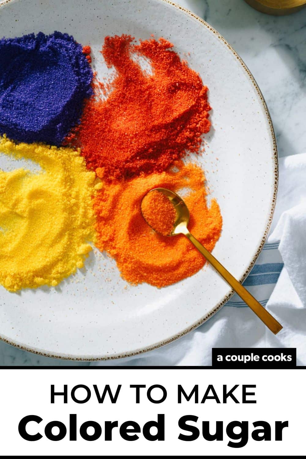 Colored Sugar – A Couple Cooks