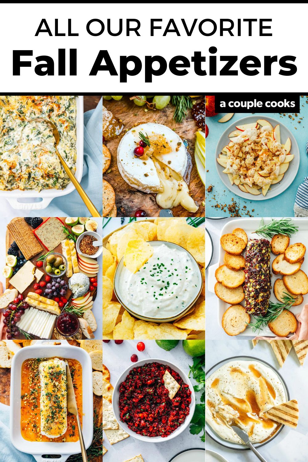 25 Tasty Fall Appetizers – A Couple Cooks