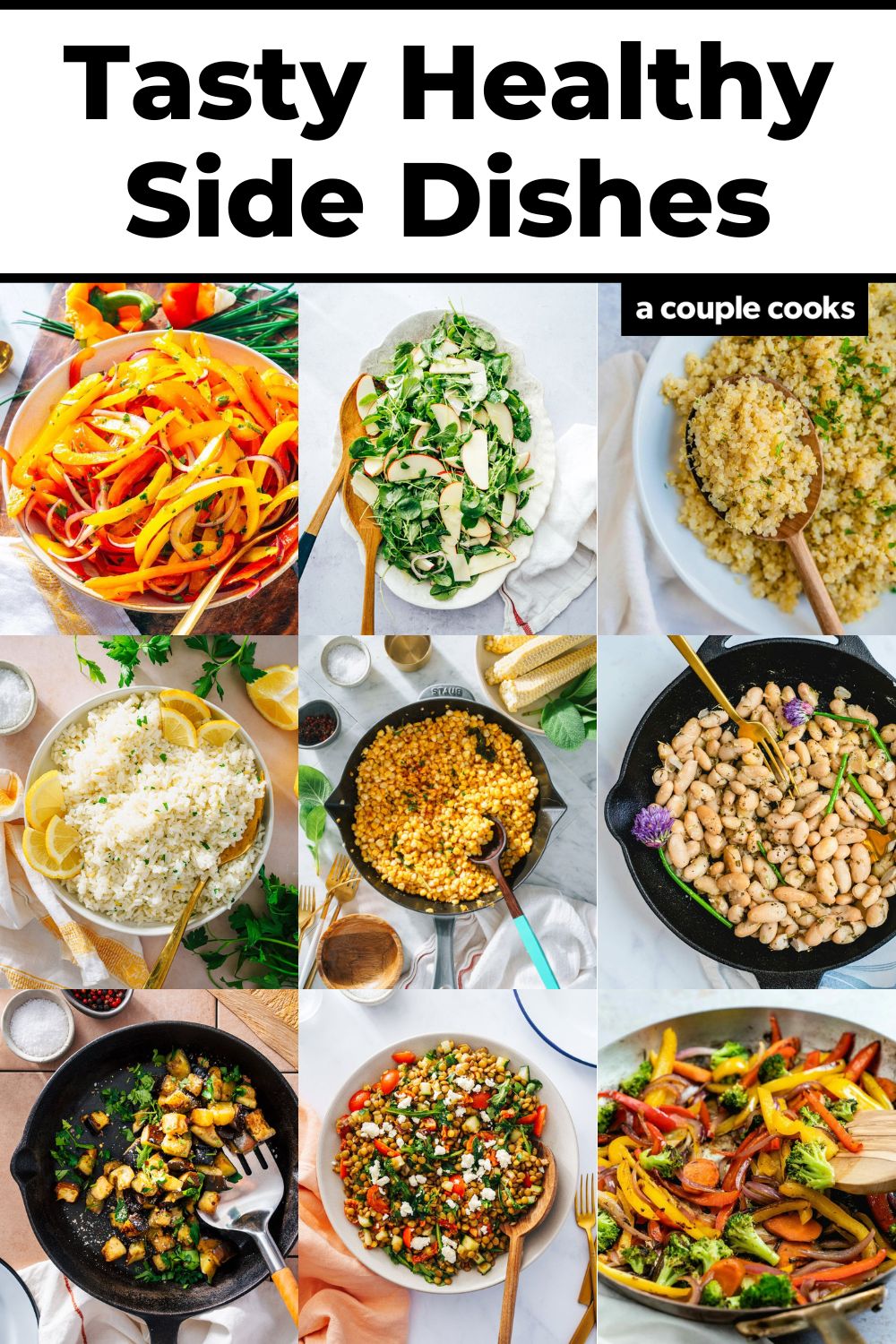 25 Tasty Healthy Side Dishes – A Couple Cooks