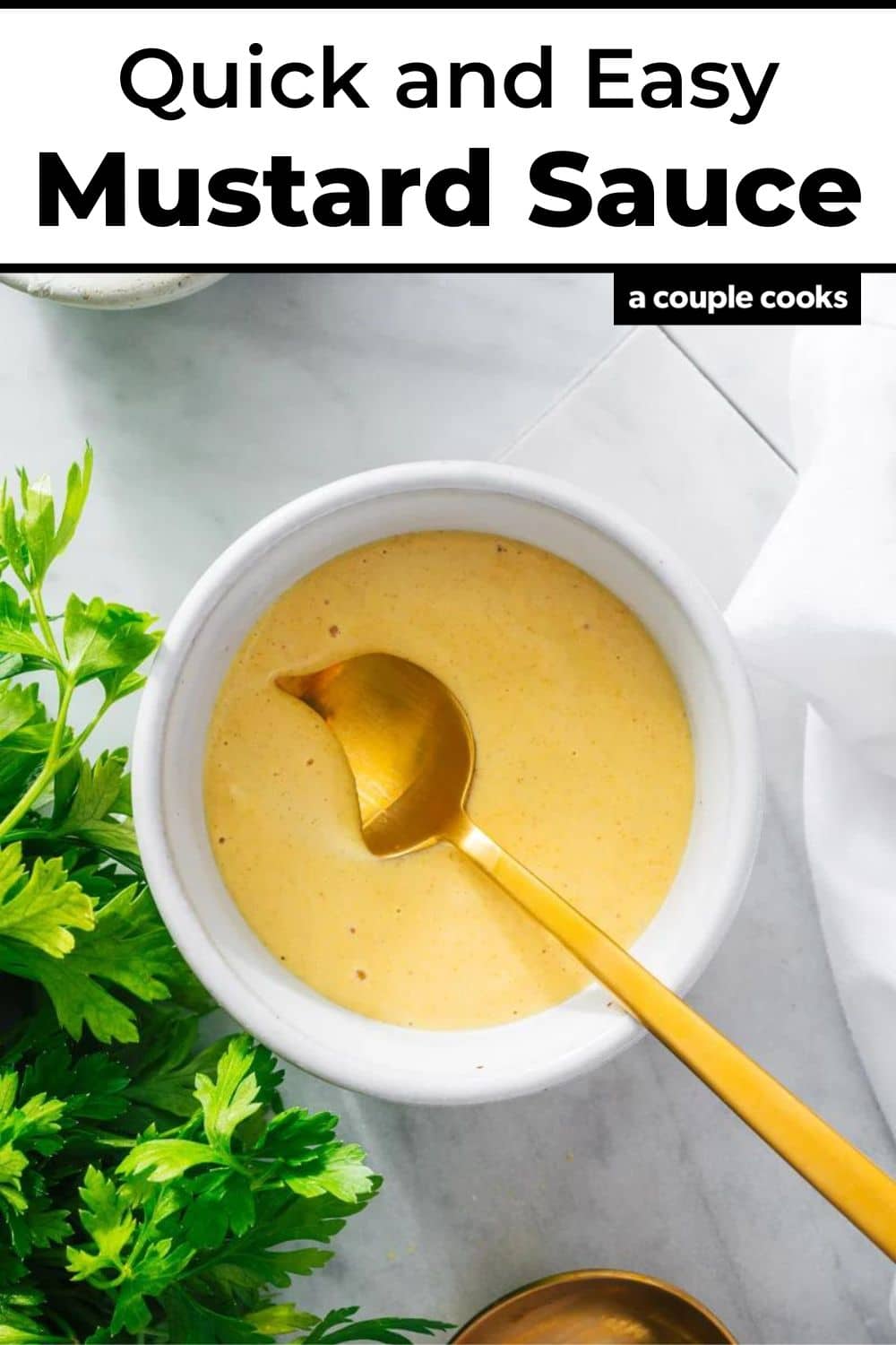 Mustard Sauce – A Couple Cooks