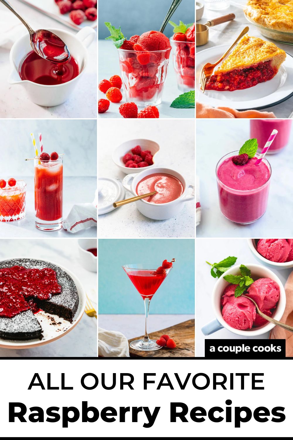 20 Tasty Raspberry Recipes – A Couple Cooks