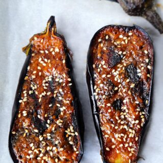 Japanese Eggplant with Garlic & Ginger – A Couple Cooks