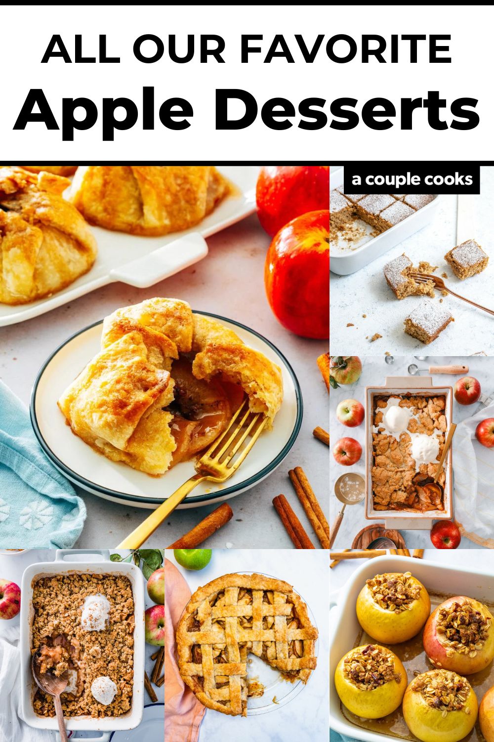 25 Irresistible Apple Desserts – A Couple Cooks