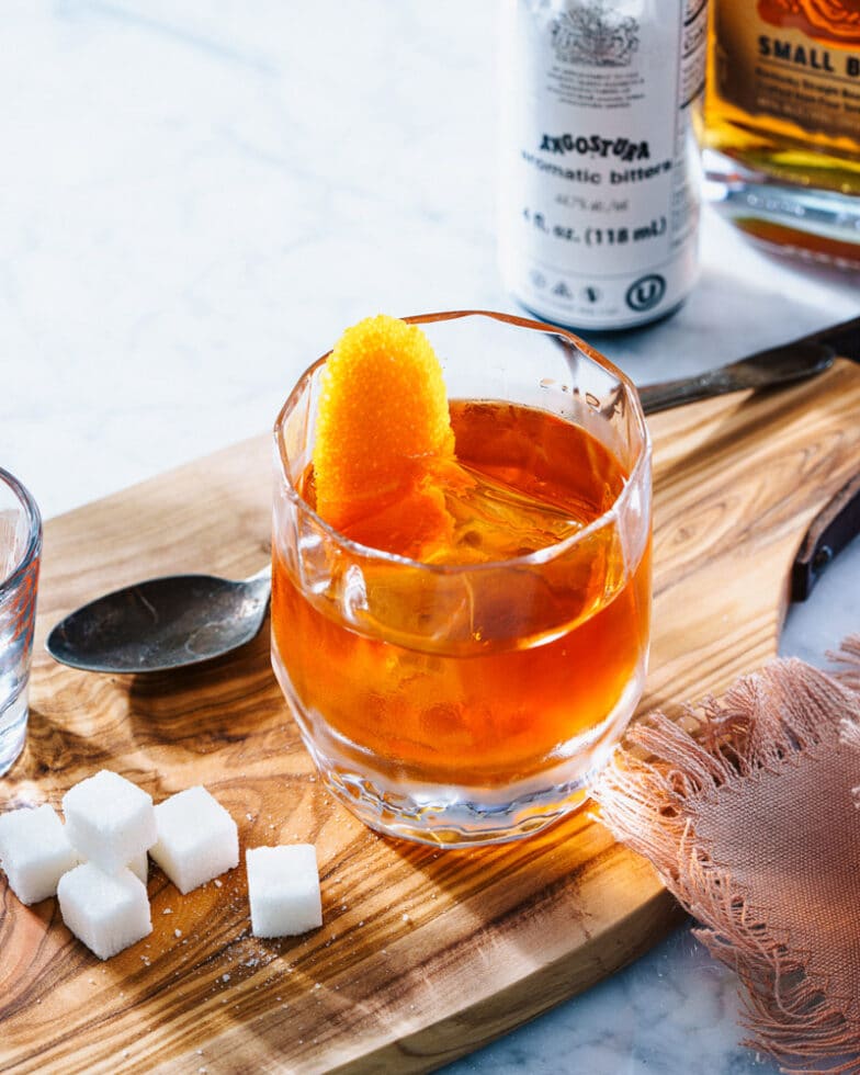 Bourbon Old Fashioned – A Couple Cooks