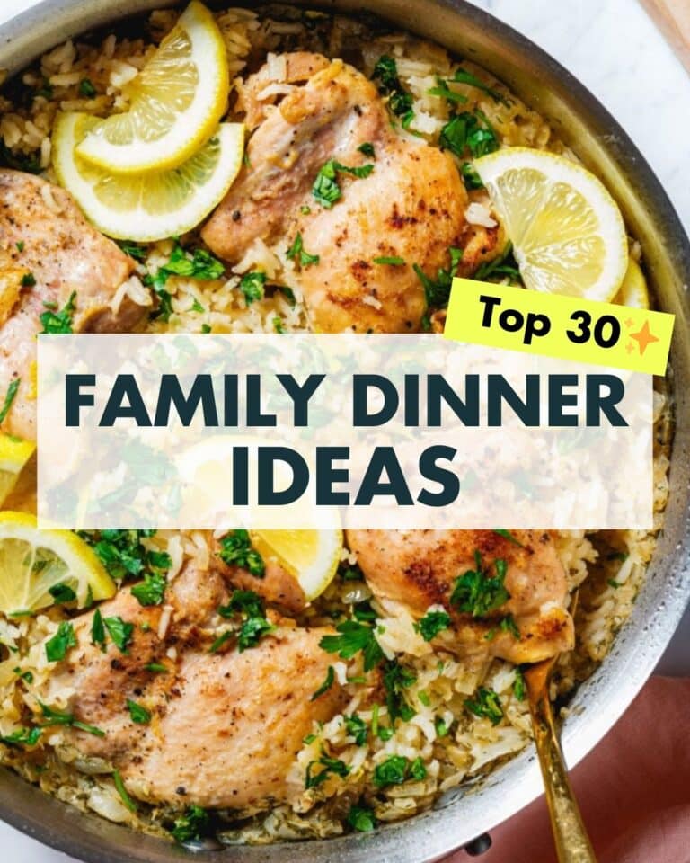 30 Easy Family Dinner Ideas – A Couple Cooks