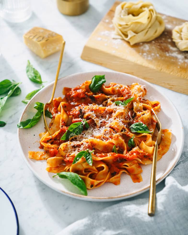 Tagliatelle Pasta – A Couple Cooks