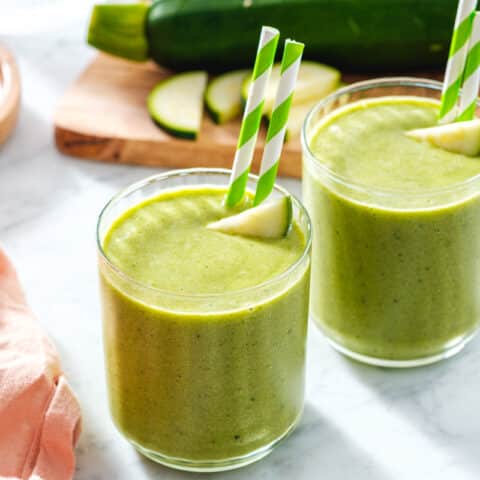 Zucchini Smoothie (2 Ways!) – A Couple Cooks