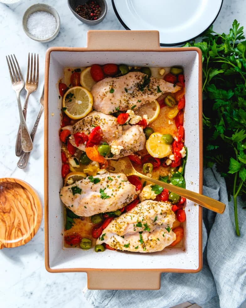 Greek Chicken – A Couple Cooks