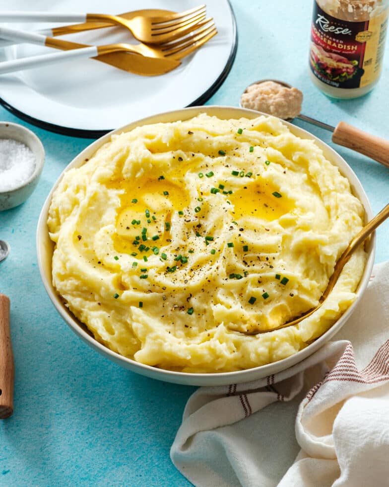 Horseradish Mashed Potatoes – A Couple Cooks