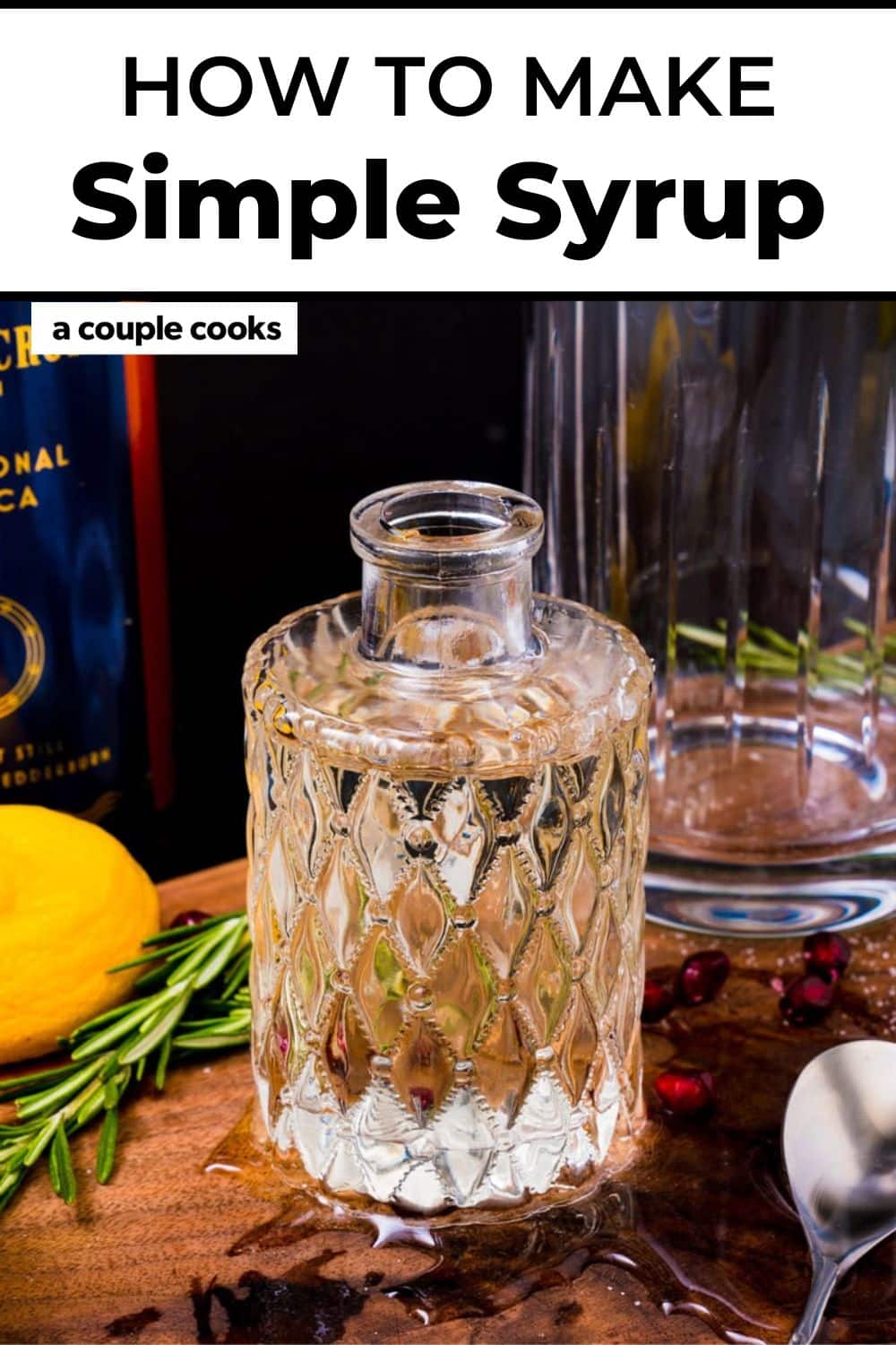 How to Make Simple Syrup at Home – A Couple Cooks