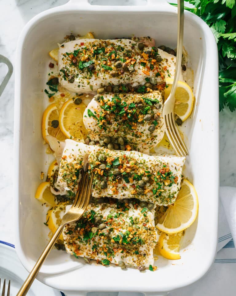 Baked Halibut Recipe – A Couple Cooks