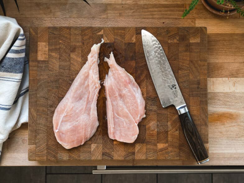 How to Butterfly a Chicken Breast – A Couple Cooks