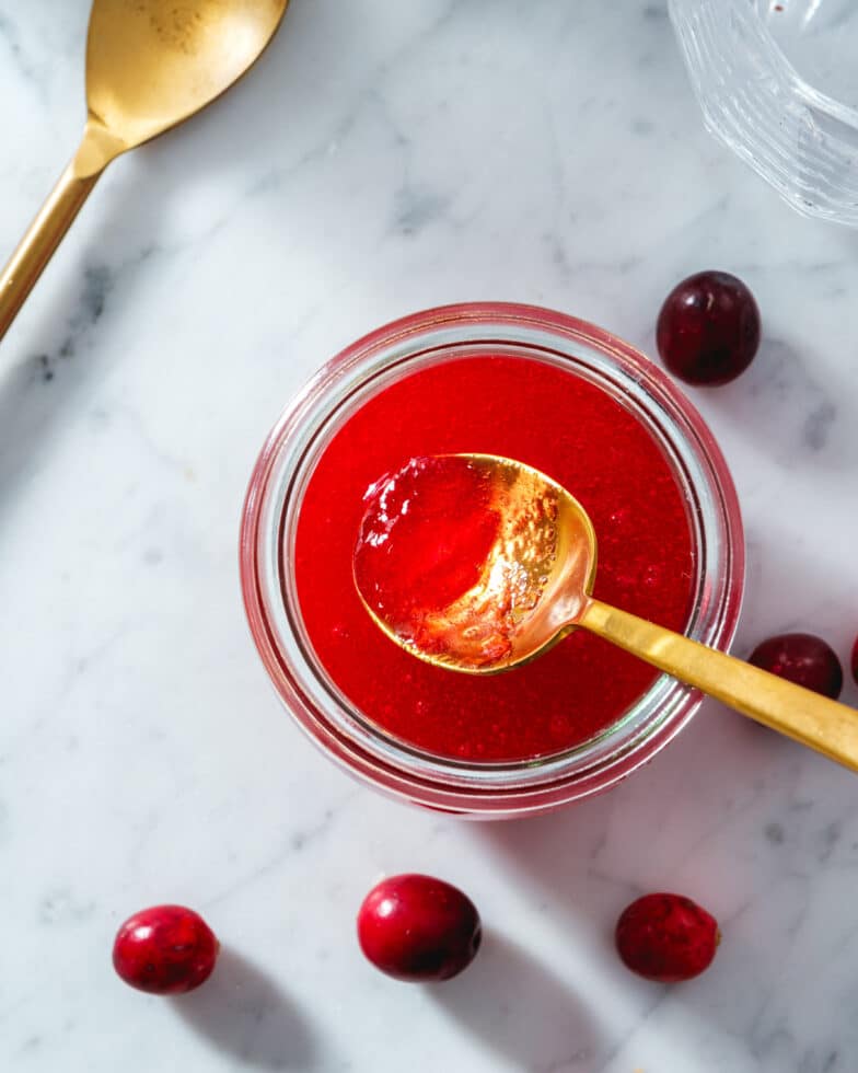 Cranberry Simple Syrup – A Couple Cooks