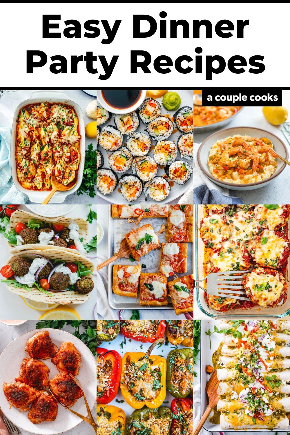 25 Dinner Party Ideas to Impress – A Couple Cooks