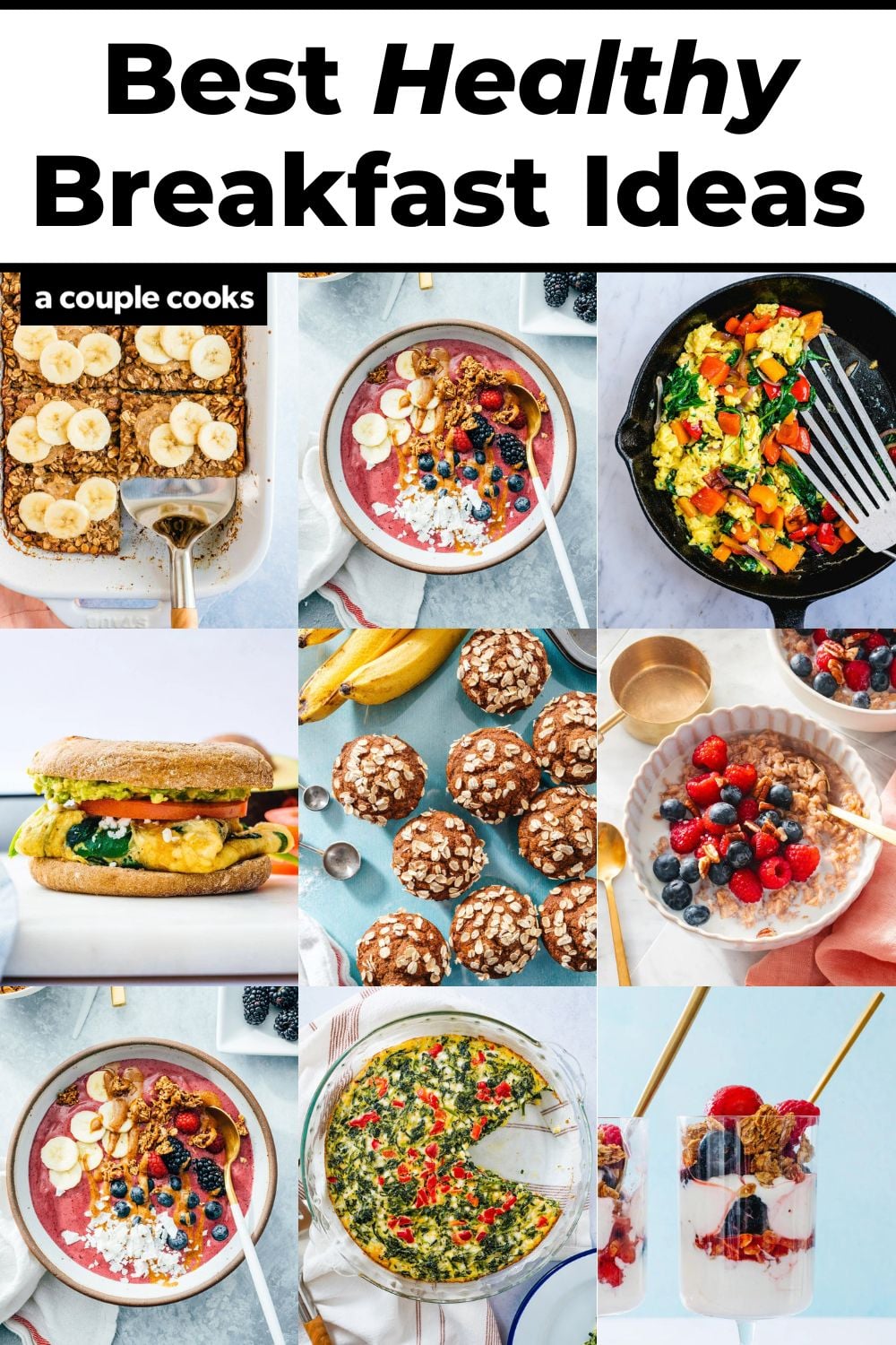 50 Healthy Breakfast Ideas to Try – A Couple Cooks