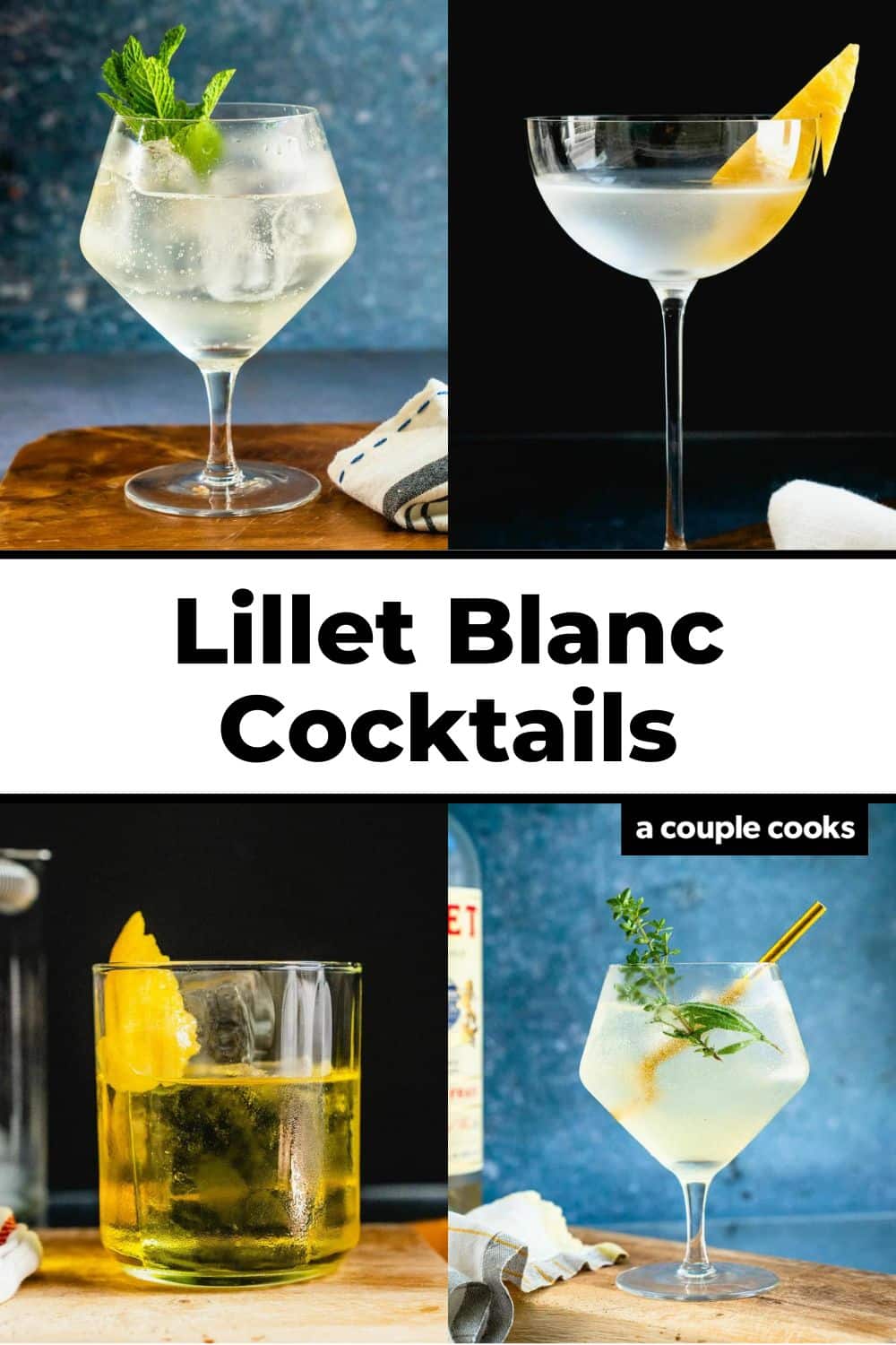 Top Lillet Blanc Cocktails – A Couple Cooks