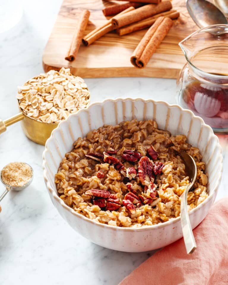 Maple Brown Sugar Oatmeal – A Couple Cooks